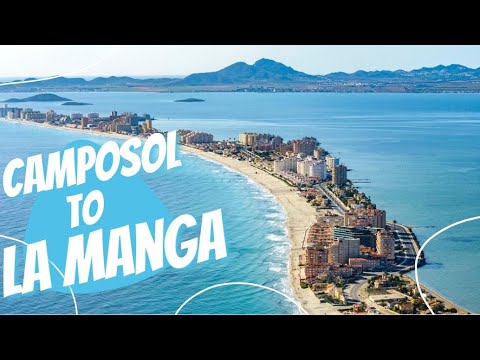 Camposol to La Manga with map and GPS | Spain - Murcia - YouTube