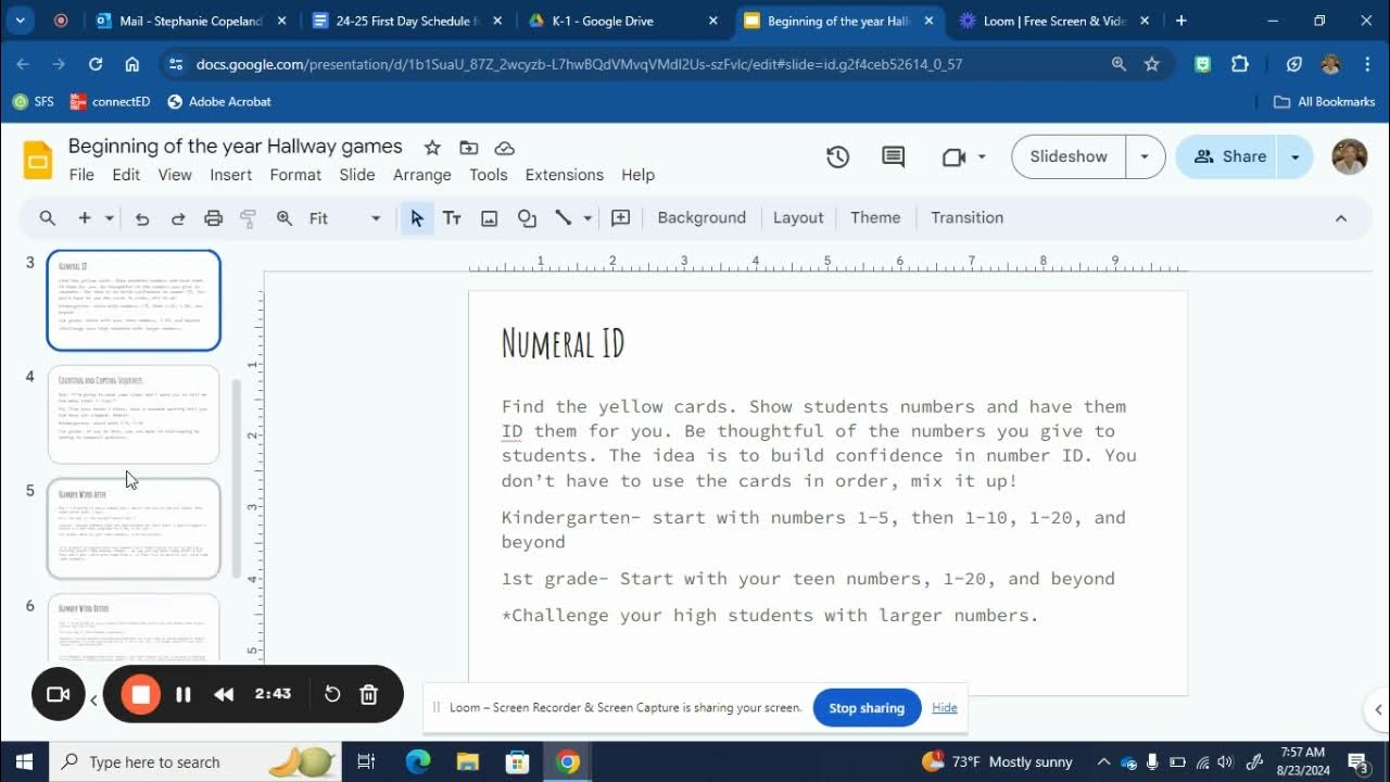 Hallway Games K 1 tutorial - YouTube