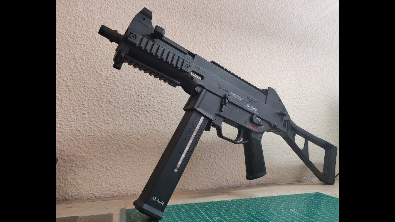 UMP 45 CUSTOM PAINTJOB TRADE MARKS 🖌️ STAGE 1 - YouTube