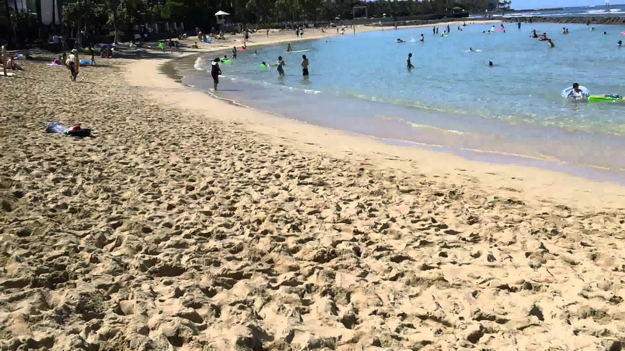 Waikiki (whole beach in HD) - YouTube