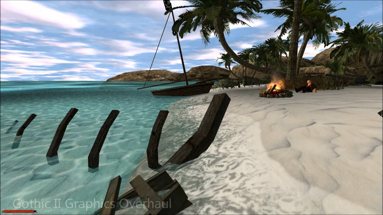 Gothic 2 Graphics Overhaul - Jharkendar - YouTube