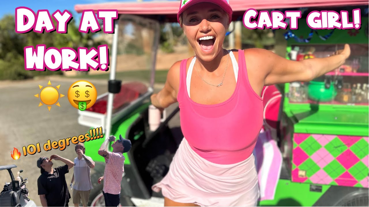 CART GIRL - WORK DAY VLOG 🛺💞 - YouTube