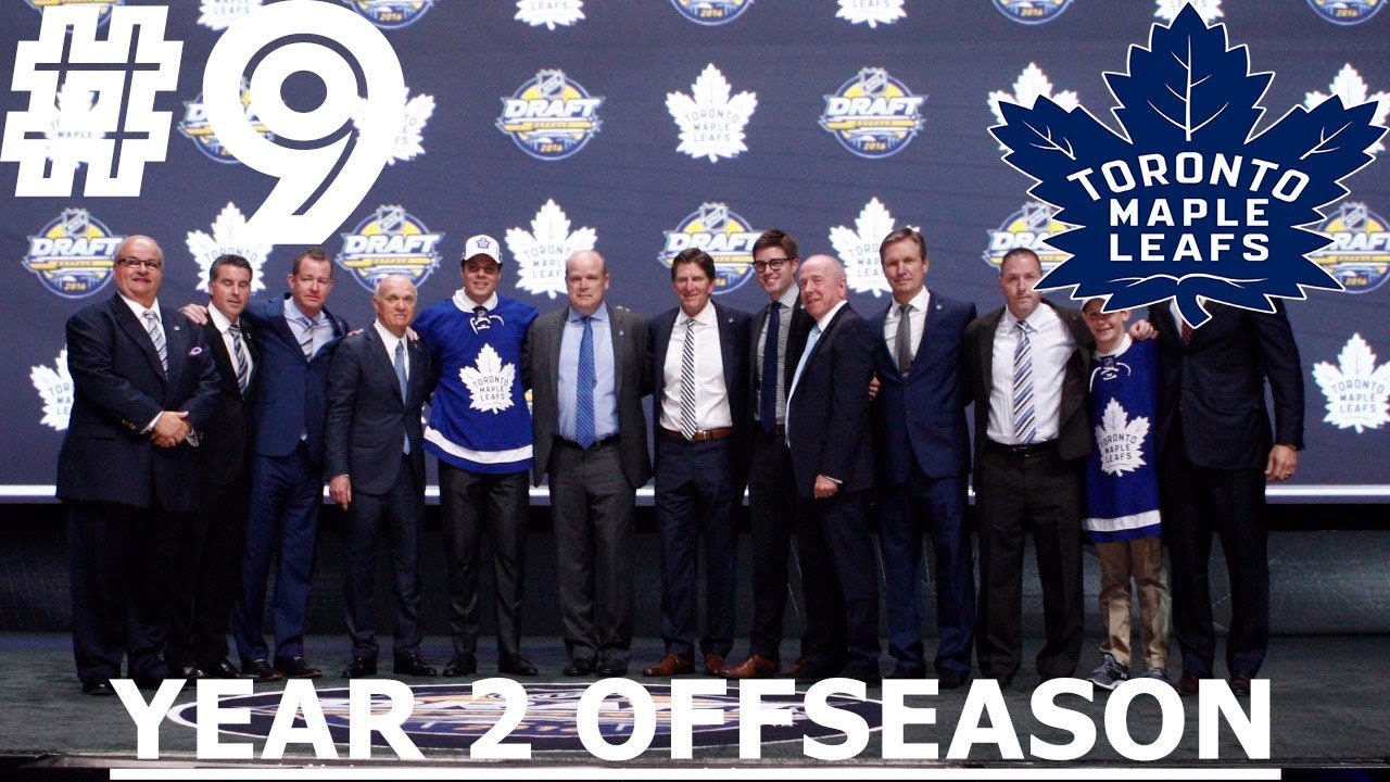 NHL 24 Toronto Maple Leafs Franchise Ep. 9 - Year 2 Offseason - YouTube