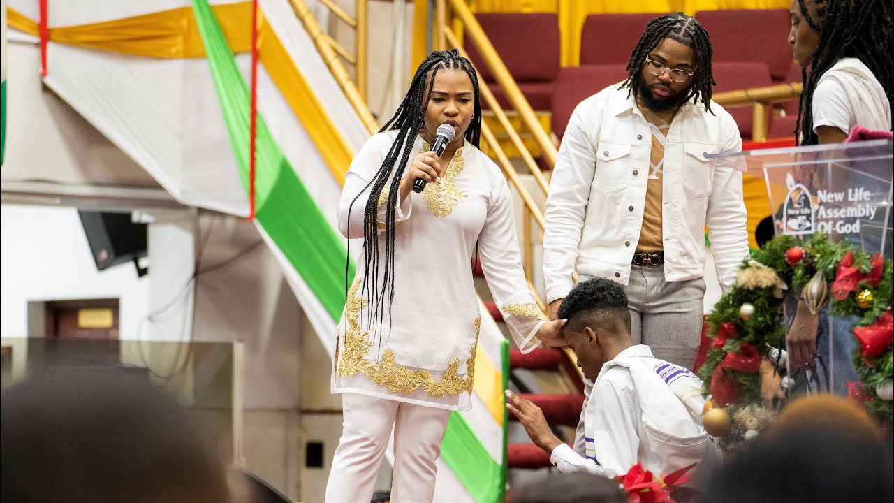 Prophet Shambraè Gamble consecrates Prophet Justin into “The Priesthood ...