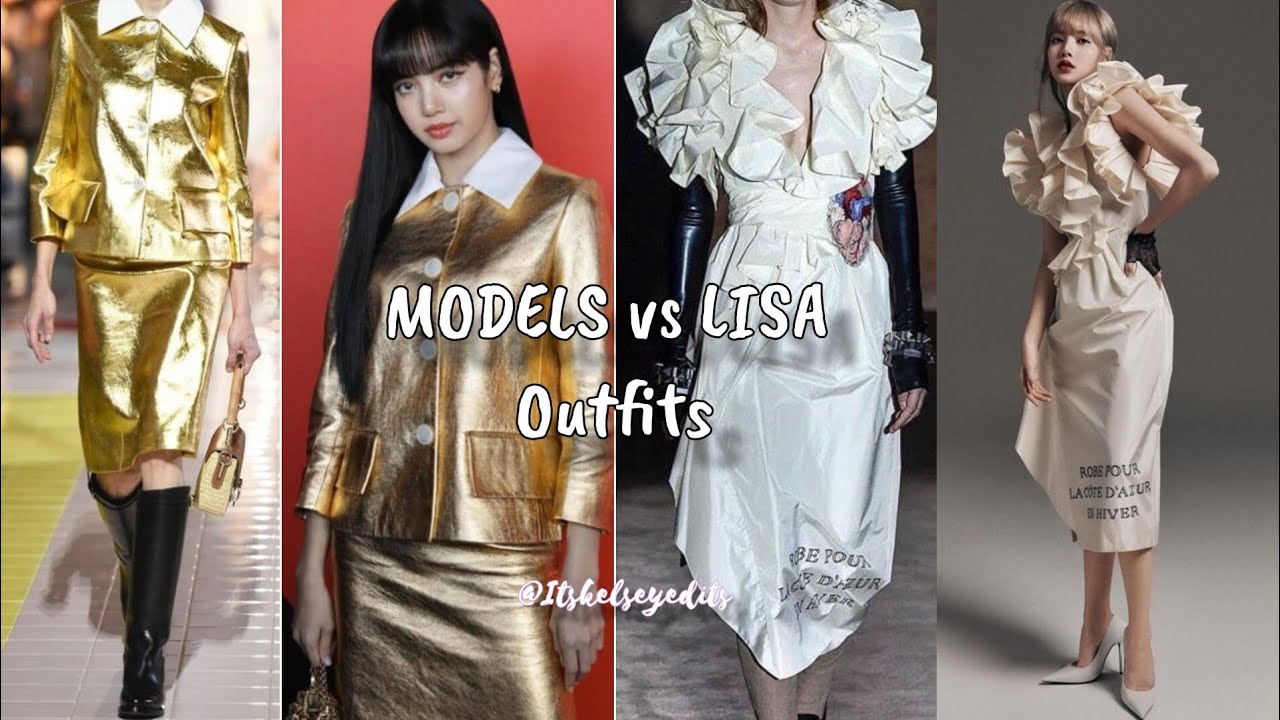 MODELS VS LISA |OUTFITS|#lisa#blackpink#models|| - YouTube