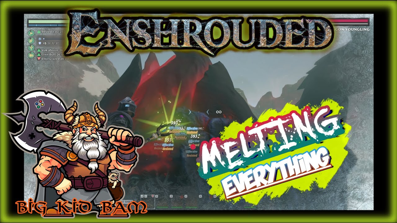 MONSTER MAGE Build That MELTS Everything!!! [ENSHROUDED] - YouTube