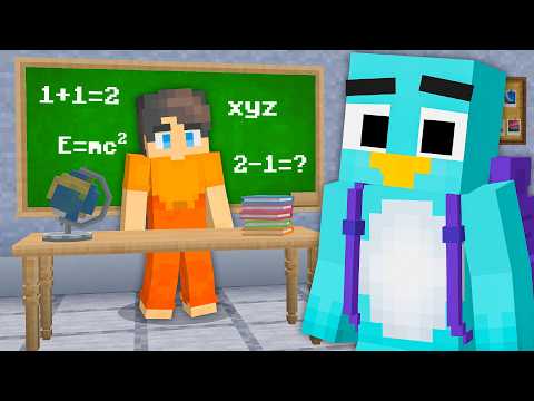 Milo’s First Day at SCHOOL in Minecraft!