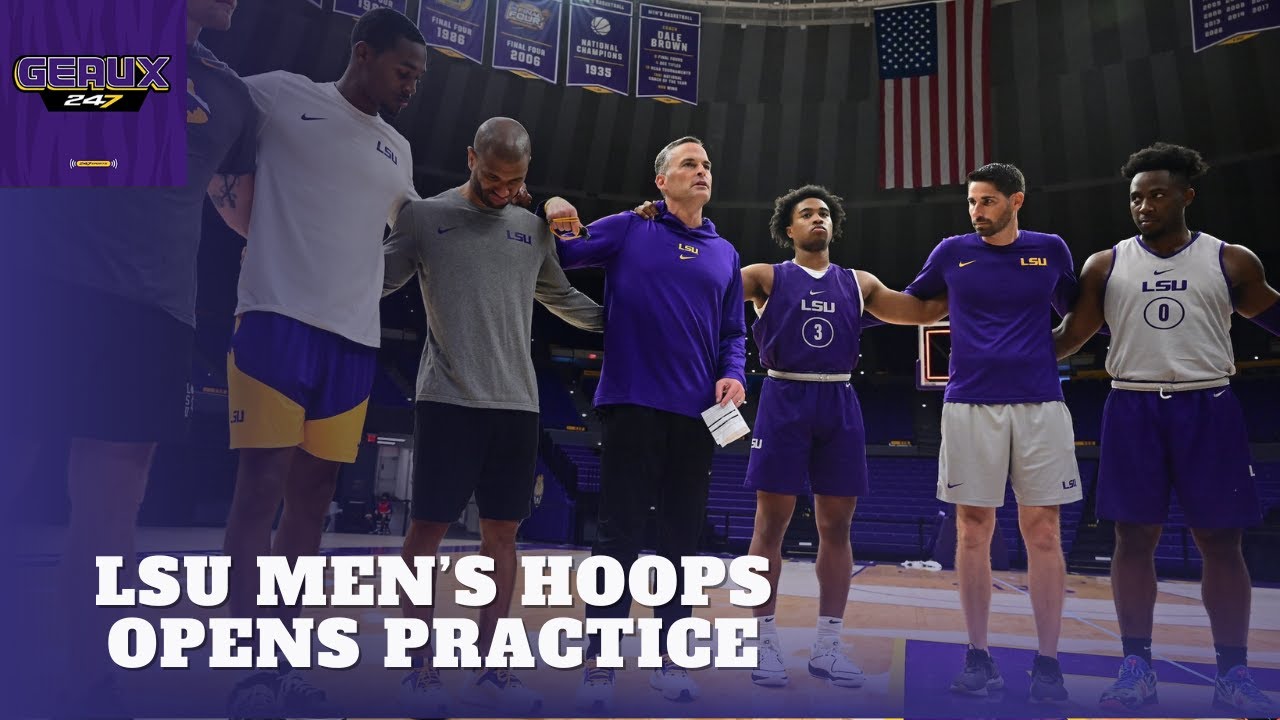 Highlights: LSU basketball kicks off practice for 2023-24 seasony - YouTube