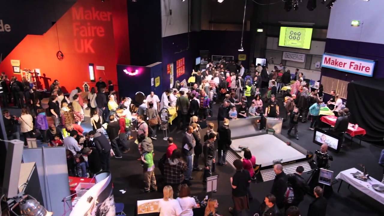 Maker Faire UK at Life Science Centre Newcastle (2013) - YouTube