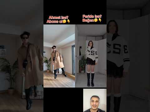 Kim iyi Yapmış? Ahmet Can Dündar Feride Özdinç Yeni TikTok Kıyafet Değişim Videosu PXLWYSE #shorts
