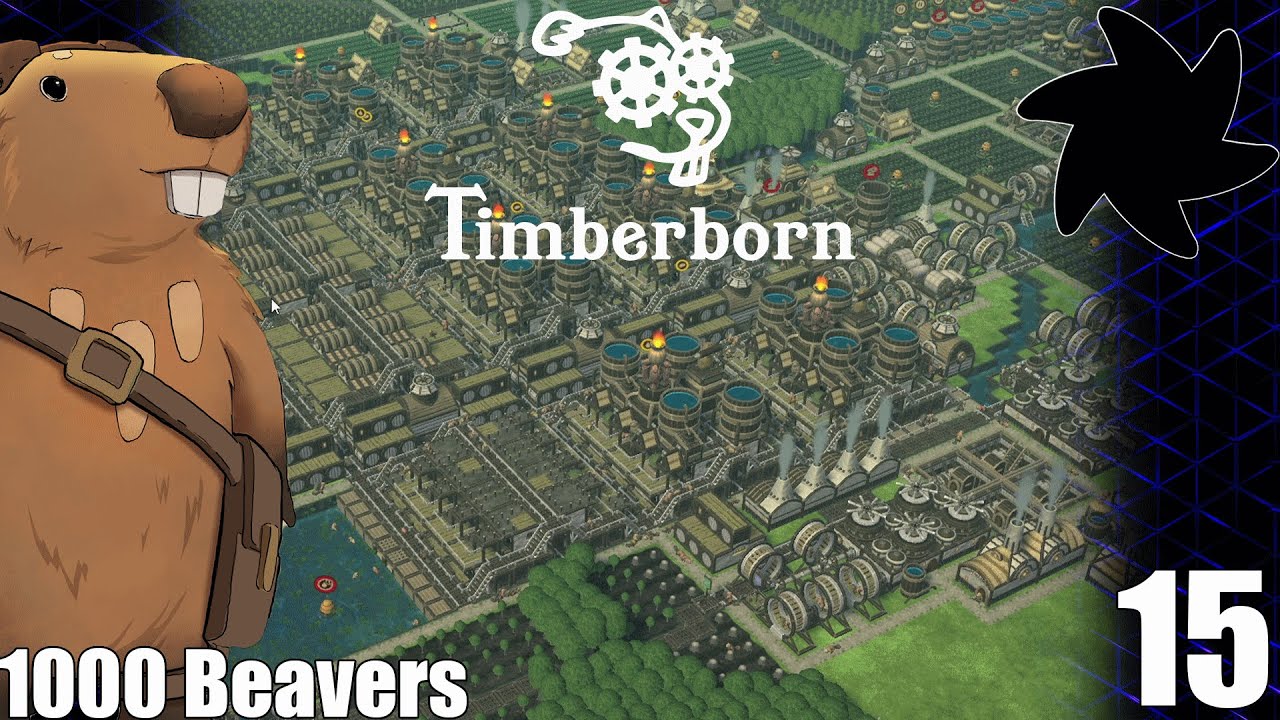 Timberborn - 1000 Beavers - 15 - How Many Beavers - YouTube