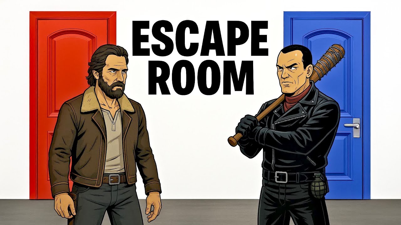 NEGAN ESCAPE ROOM FORTNITE - YouTube