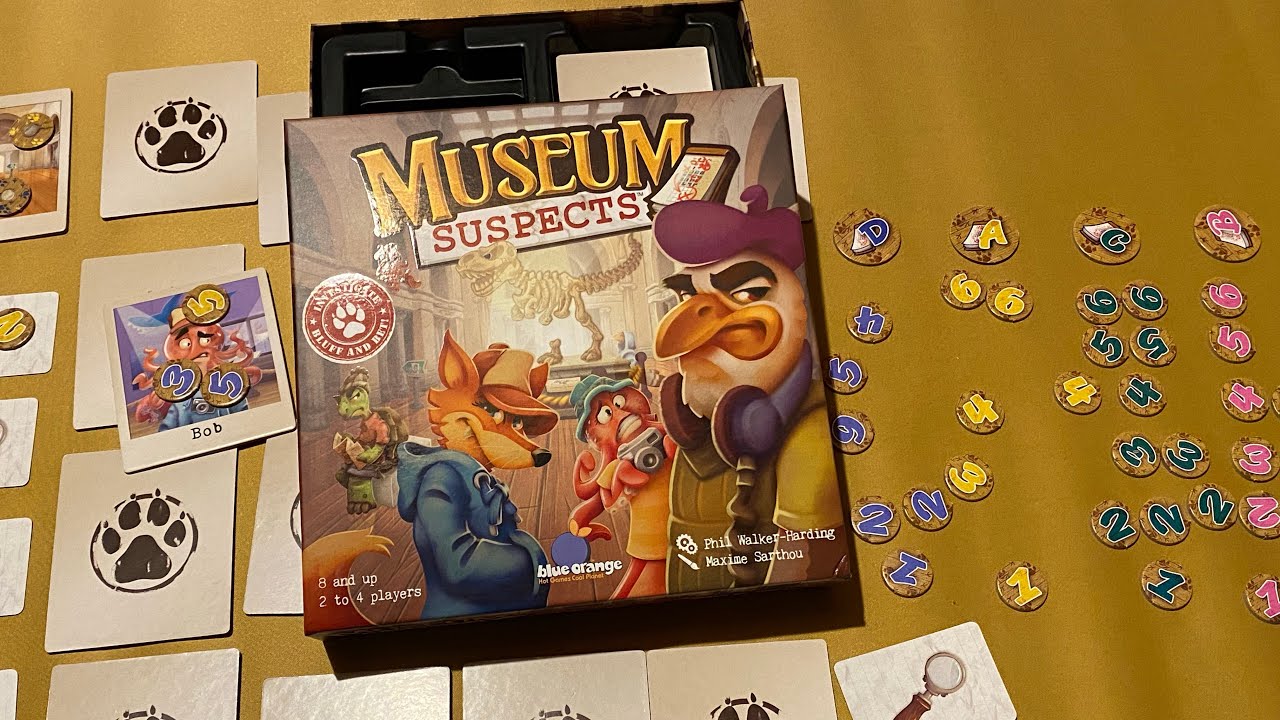 Museum Suspects Game Review - YouTube