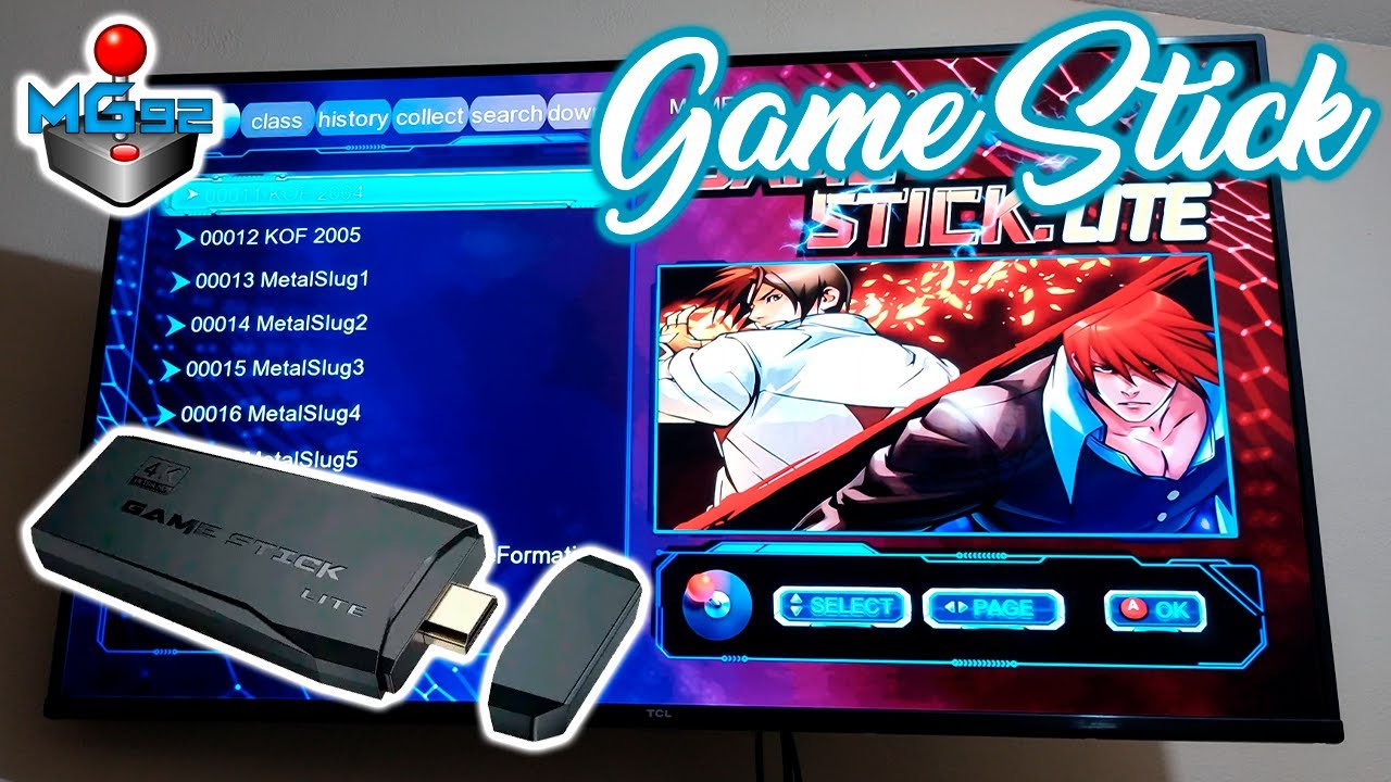 Game Stick 4K 🔥 Juegos de Arcade, SNK, NeoGeo y Mas! | Instalacion y ...