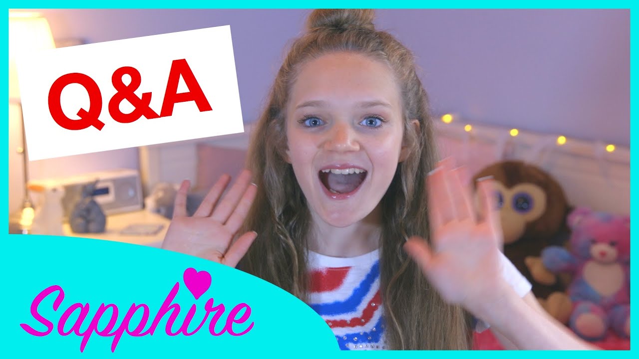 First YouTube Videos & Being Nervous | Q&A | Sapphire - YouTube