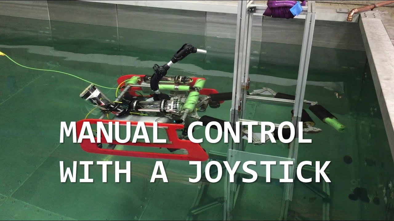Manually Controlling a Manipulator with a Joystick - YouTube