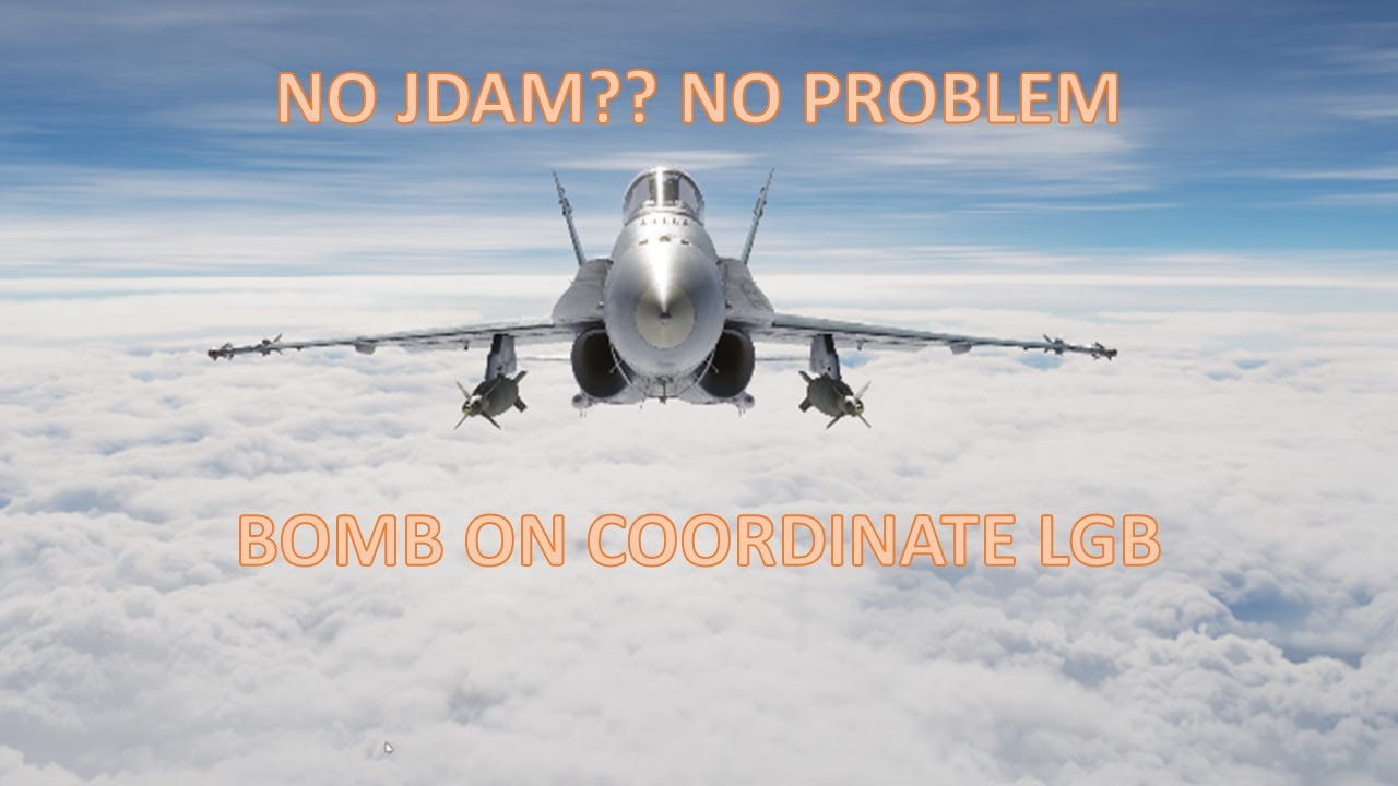 DCS WORLD CAS execution check list. "ATTACK", BOC with laser guided ...