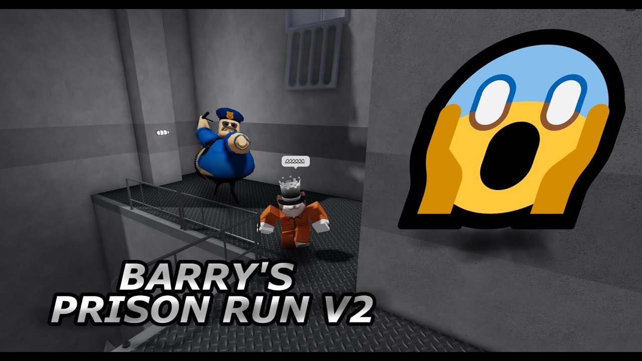 😱прохождение игры BARRY'S PRISON RUN V2!😱 | Roblox - YouTube