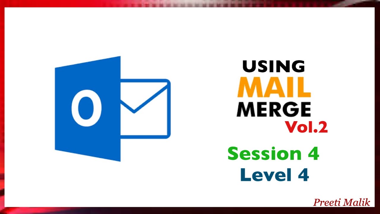 Mail Merge(Session 4)12th Class - YouTube