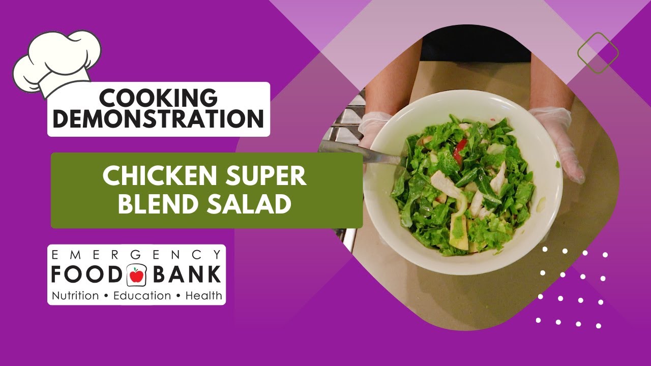 Chicken Super Blend Salad - YouTube