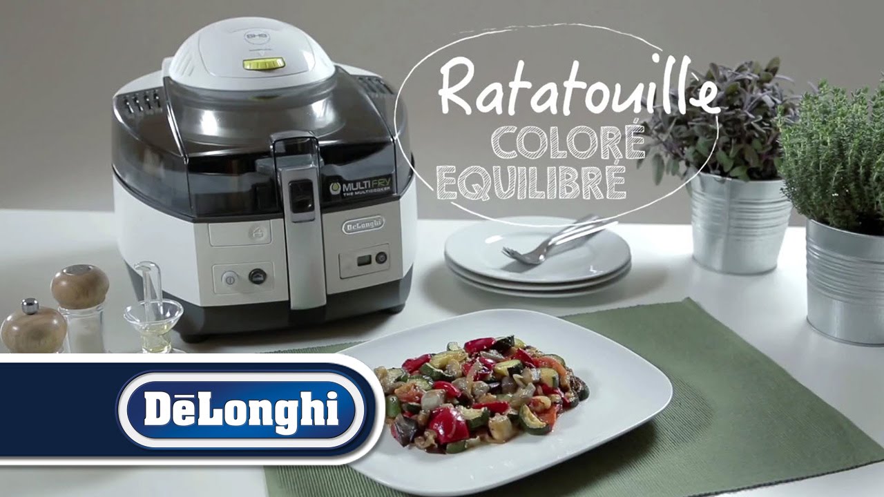 De'Longhi Multifry - Recette filmée Ratatouille - YouTube