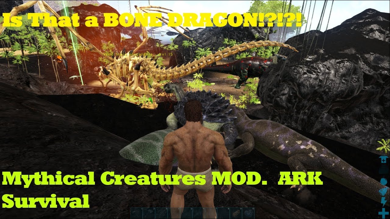 MYTHICAL CREATURES MOD IN ARK SURVIVAL EVOLVED. -EP1- - YouTube