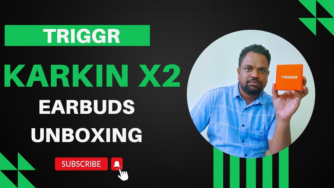TRIGGR KARKIN X2 EARBURDS UNBOXING - YouTube