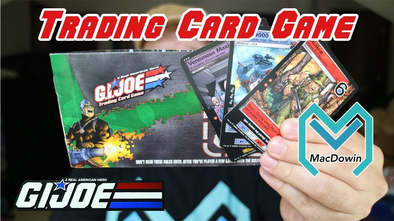 2004 Wizards of the Coast G.I. Joe Trading Card Game - YouTube