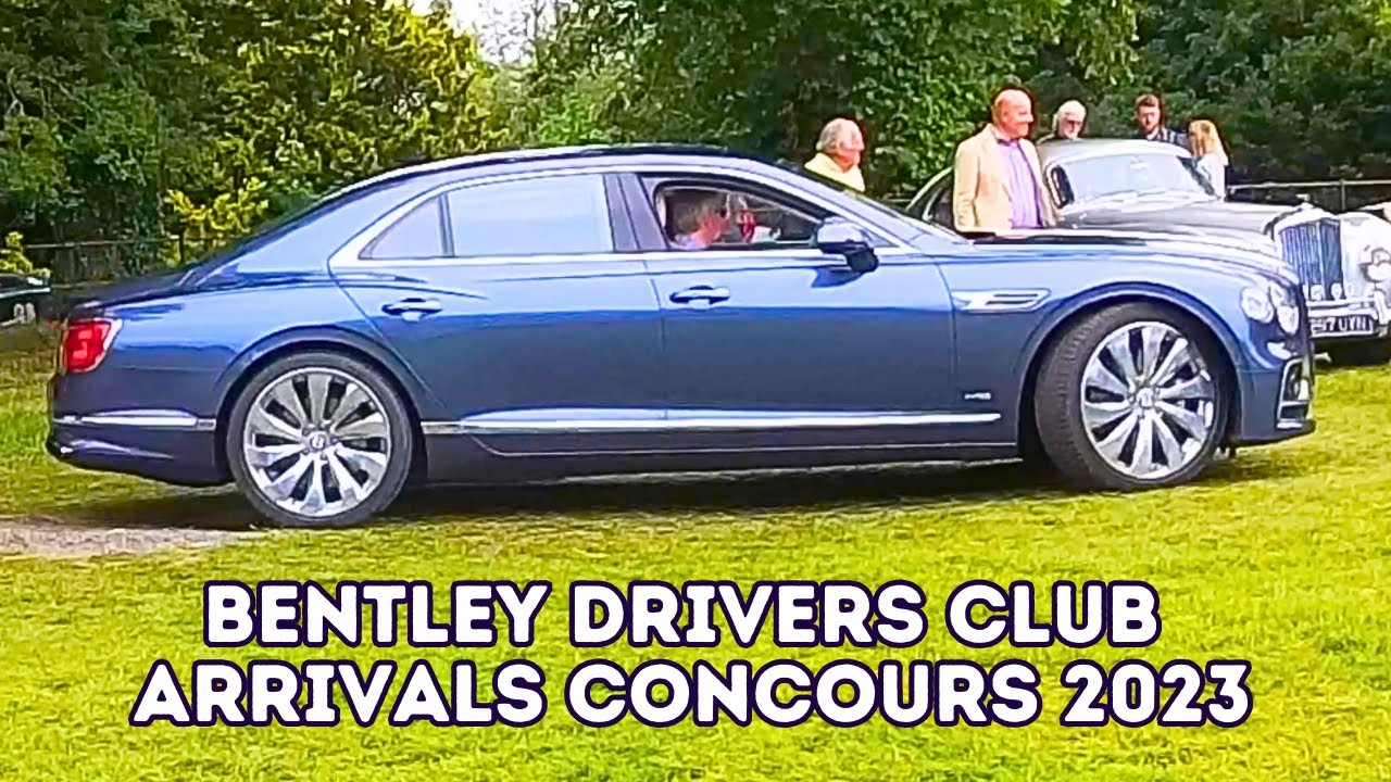 Pt.3 Bentley Drivers Club Arrivals 2023 Kelmarsh Hall Concours ...