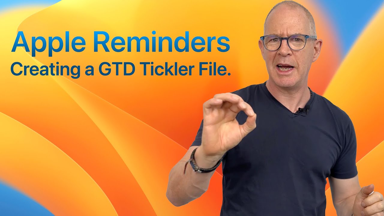 Apple Reminders' Tickler File. - YouTube