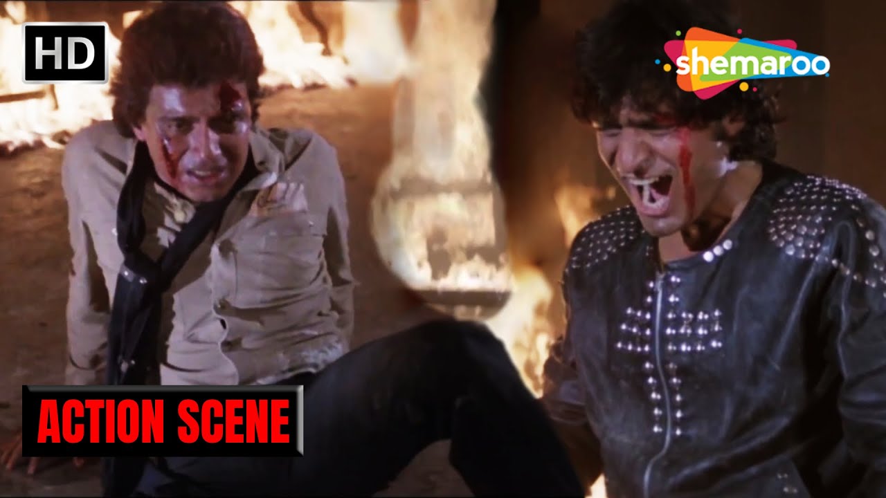 Mithun Chakraborty Action Scene | Bepanaah 1985 Movie Scene | Bollywood ...