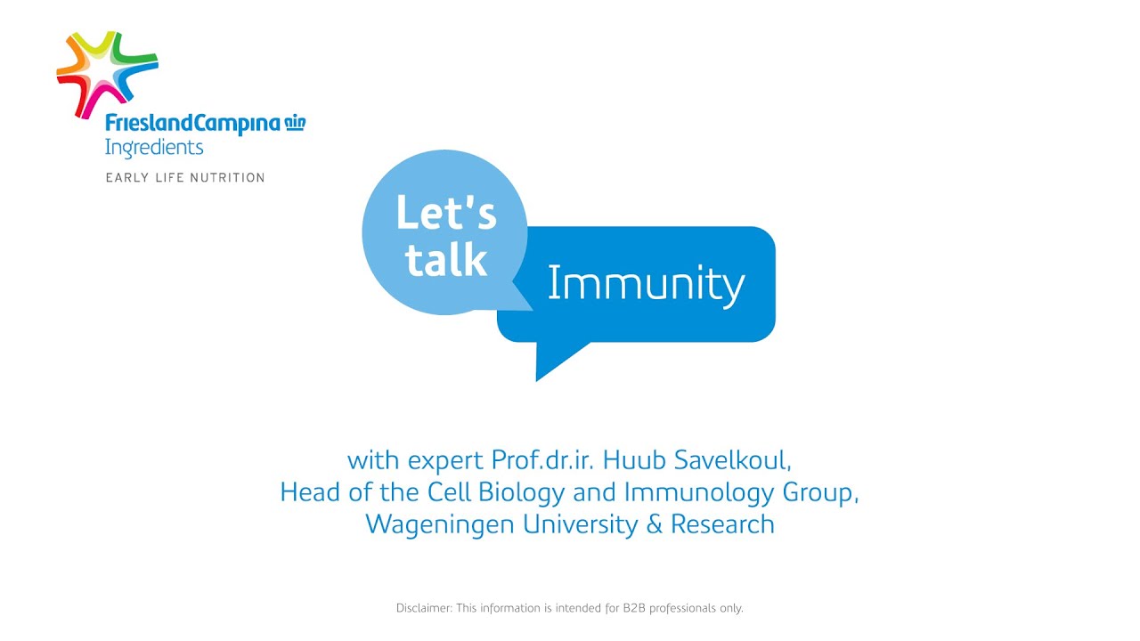Let's talk immunity with experts - Prof. dr. ir. Huub Savelkoul - YouTube