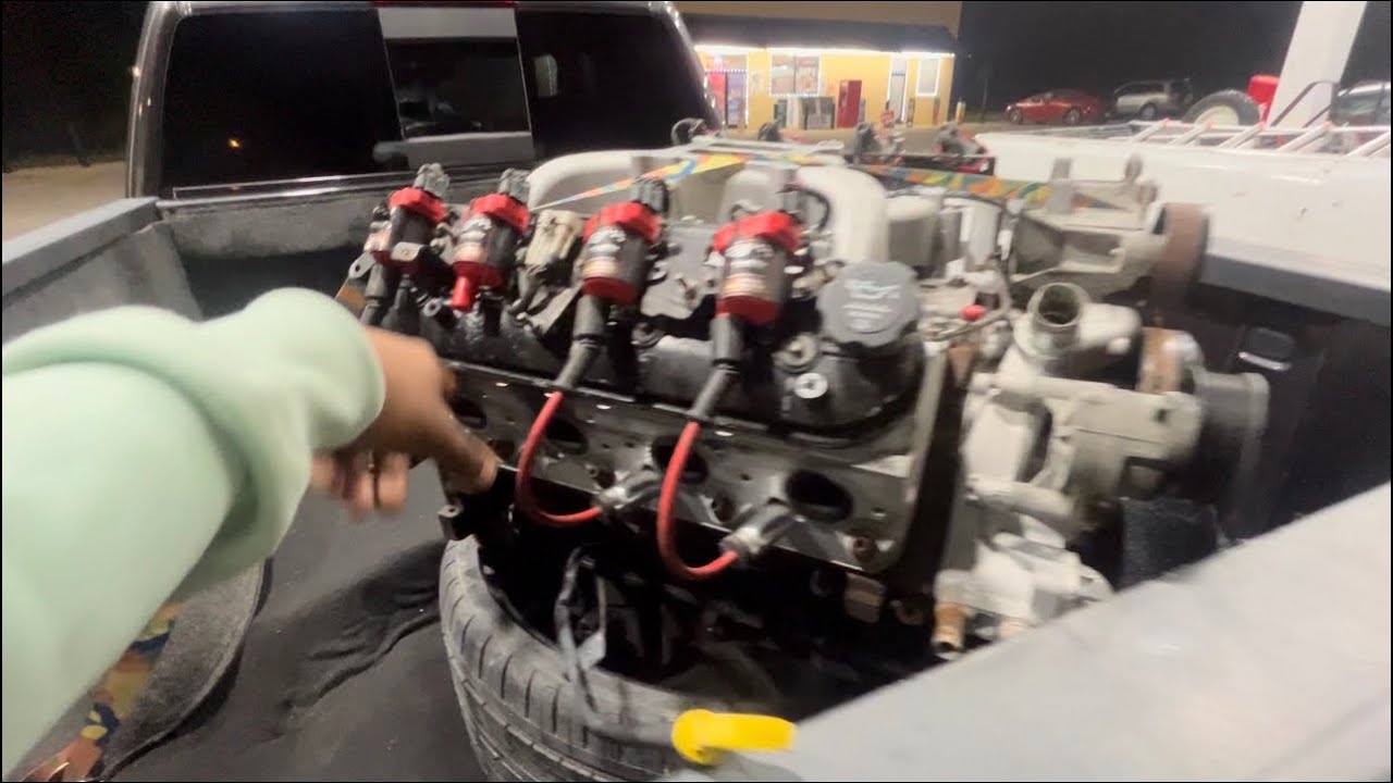 JUST PICK UP MY LS FOR MY BOX CHEVY 🔥 1000 HP - YouTube