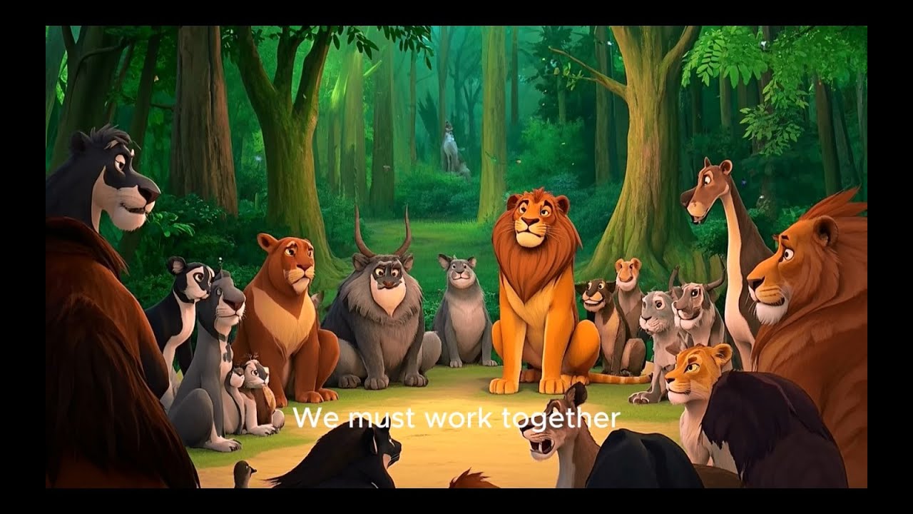 The Bird, the Wolf, Simba the Lion, and the Arroga - YouTube