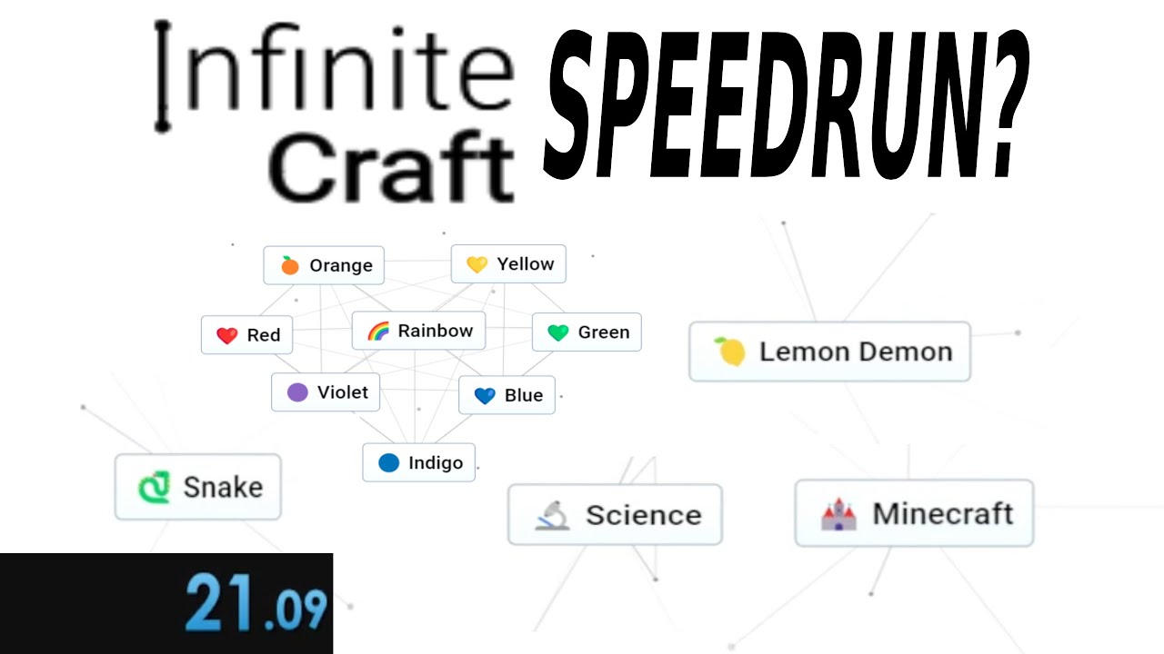 Speedrunning Infinite Craft?? - YouTube