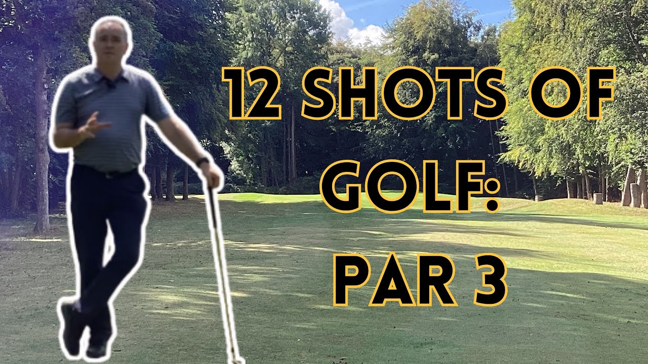 12 Shots Of Golf - Par 3 Tee Shots (Get a Bonus 13th Shot!!) - YouTube
