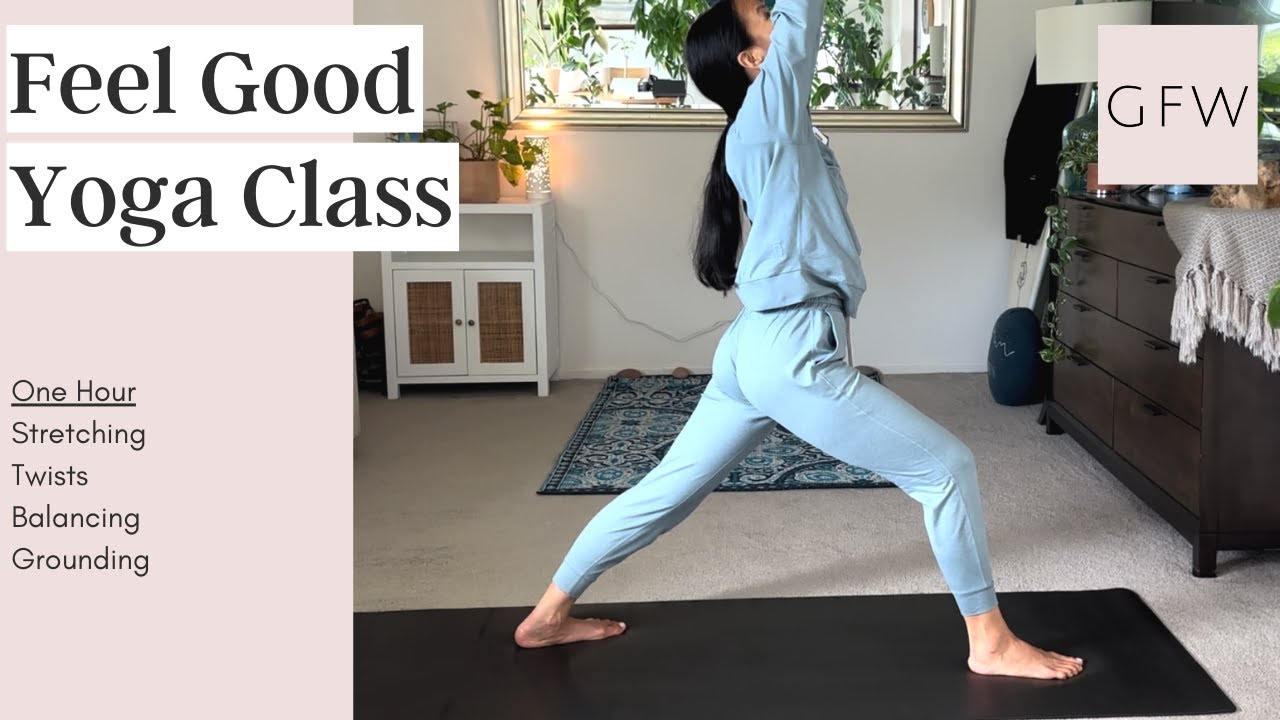 Feel Balanced & Grounded Yoga Class - YouTube