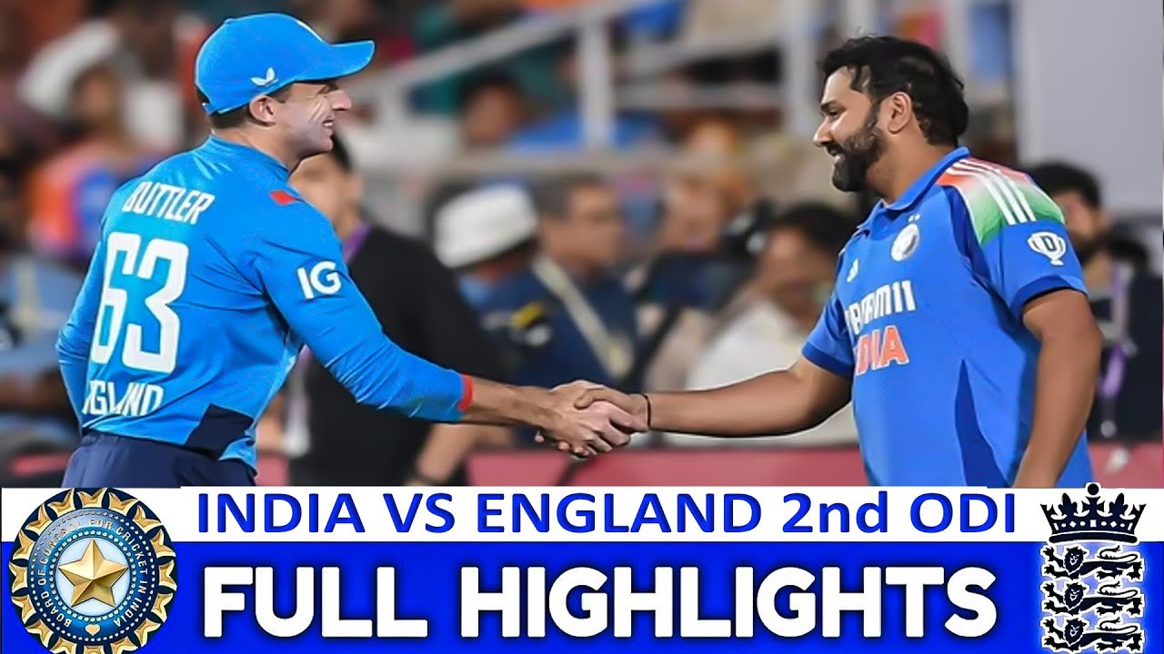 India vs England 2nd Odi highlights 2025 | ind vs eng highlights - YouTube