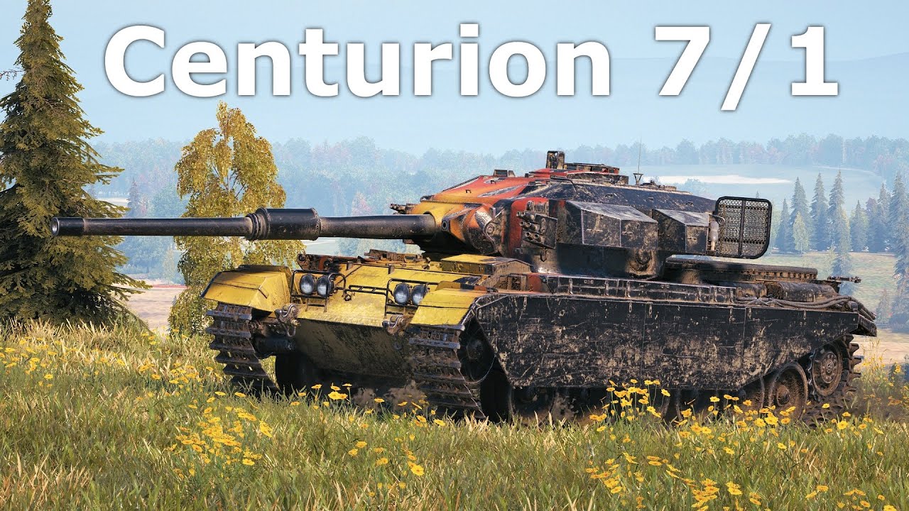 World of Tanks Centurion Mk. 7/1 - 4 Kills 10,2K Damage - YouTube
