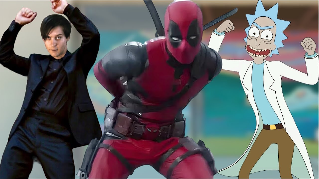 Deadpool and Spider-man in the Rick and Morty | dance battle - YouTube