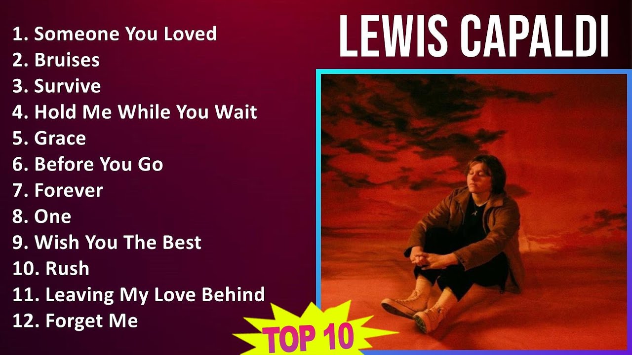 Lewis Capaldi 2025 MIX Best Collection - Someone You Loved, Bruises ...