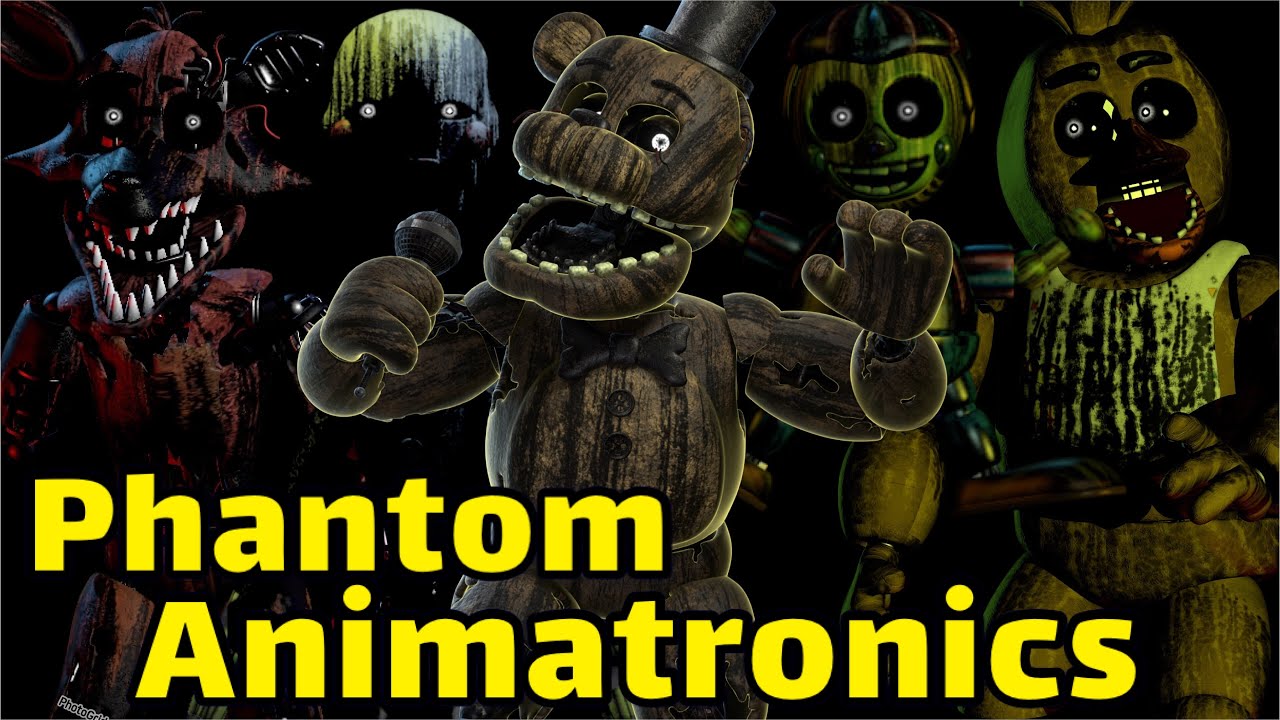 Ranking Every FNAF 3 Phantom Animatronic - YouTube