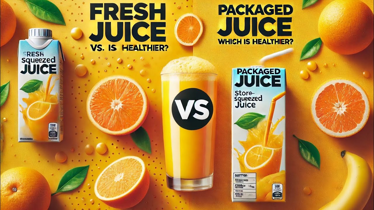 Fresh Juice 🆚 Packaged Juice | Which One is Healthier? 🍊🥤 | Food Myth ...