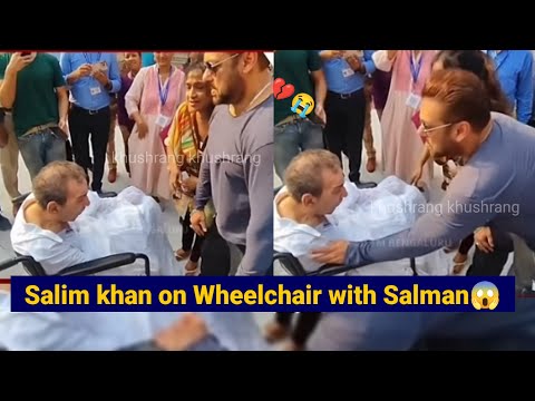 Salman Khan Taking care of Father Salim Khan after Skips Hospital Visit 