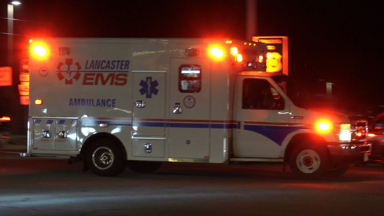 Lancaster County EMS Medic 6-1 Responding - YouTube