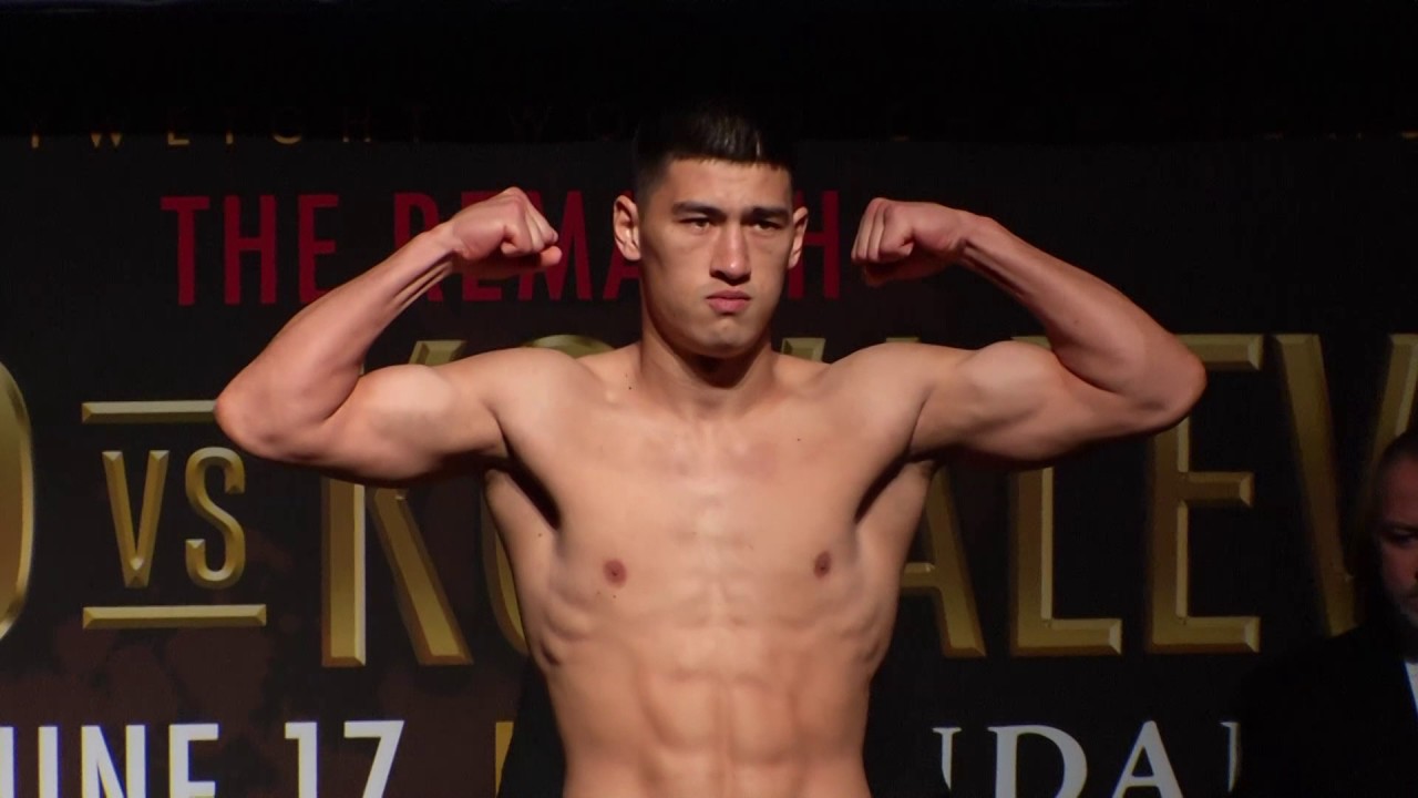 Dmitry Bivol vs Cedric Agnew weigh-in - YouTube