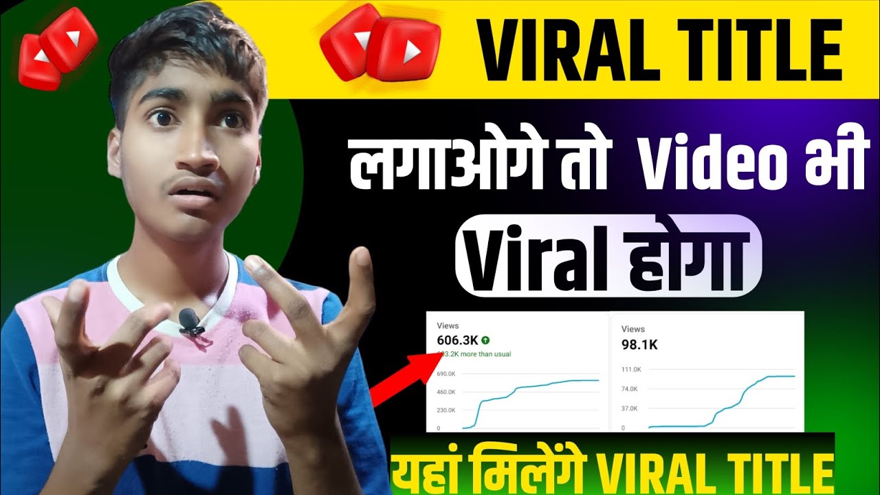 💥 How to Find Viral YouTube Titles and Boost Your Views" 😱 viral title ...