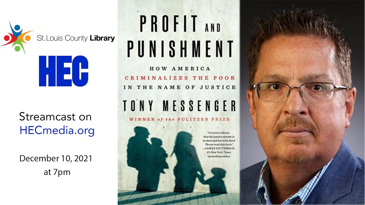 Profit and Punishment: A Conversation with Tony Messenger - YouTube