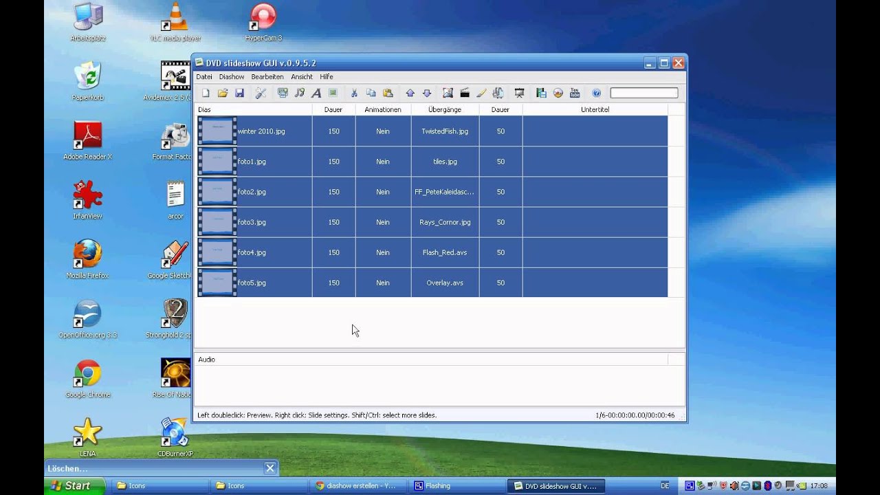 Diashow erstellen mit Musik - Creating a slide show with music - YouTube