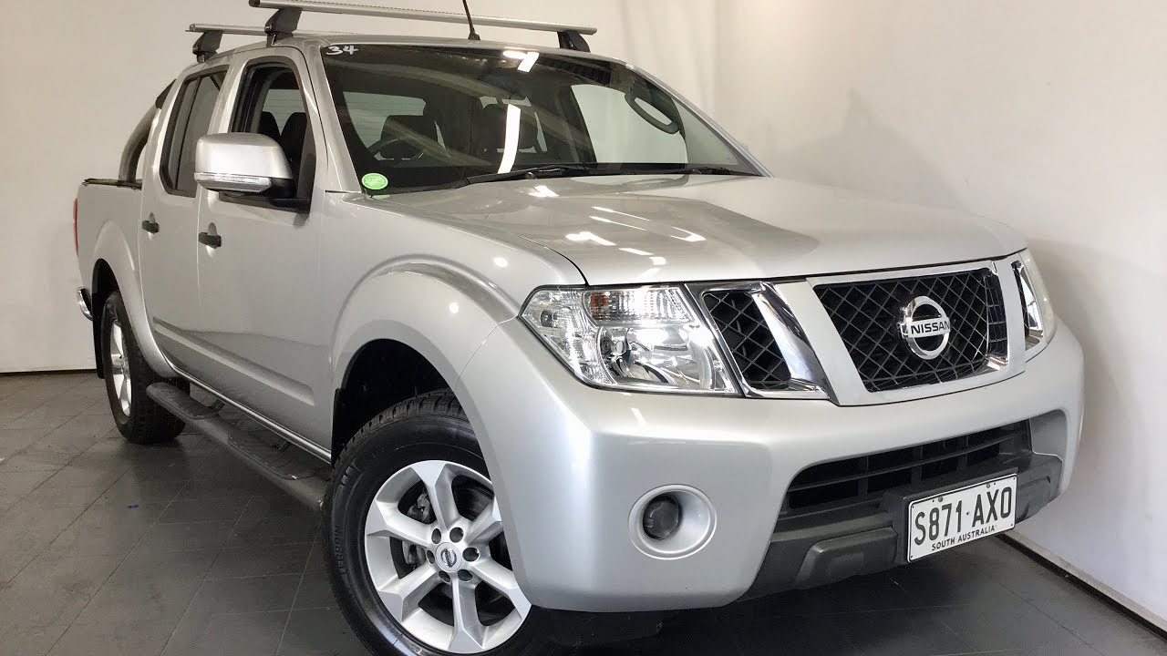 Nissan Navara ST 2013 Silver Stk No. 66330 - YouTube